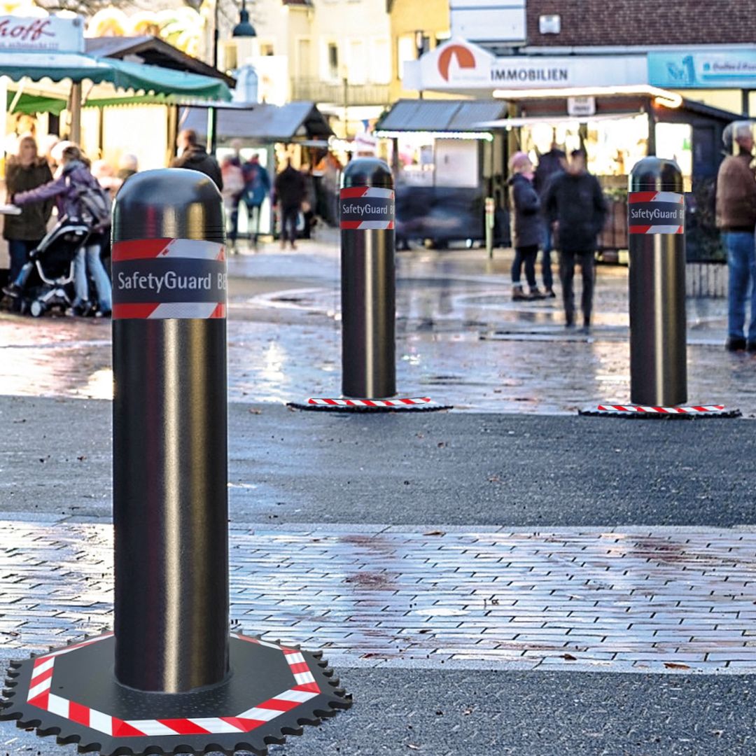 Mobile Fahrzeugsperre für maximale Sicherheit